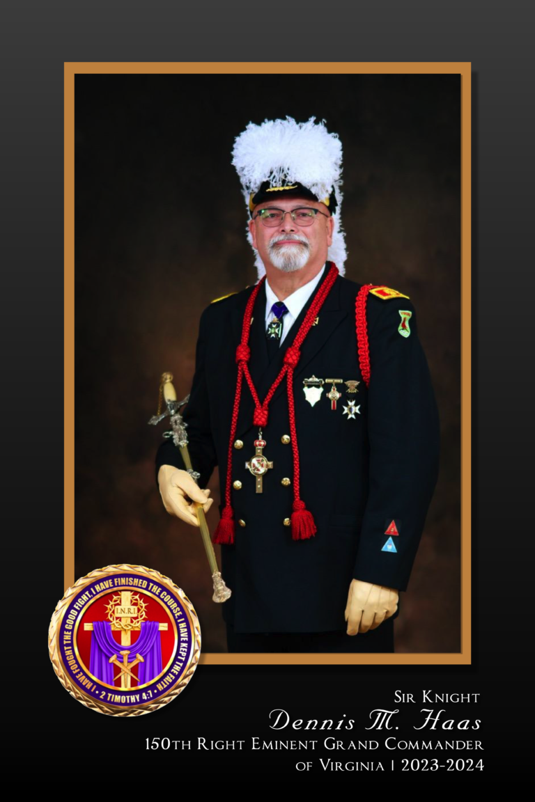 Grand Line Officers - Grand Commandery of Knights Templar of Virginia