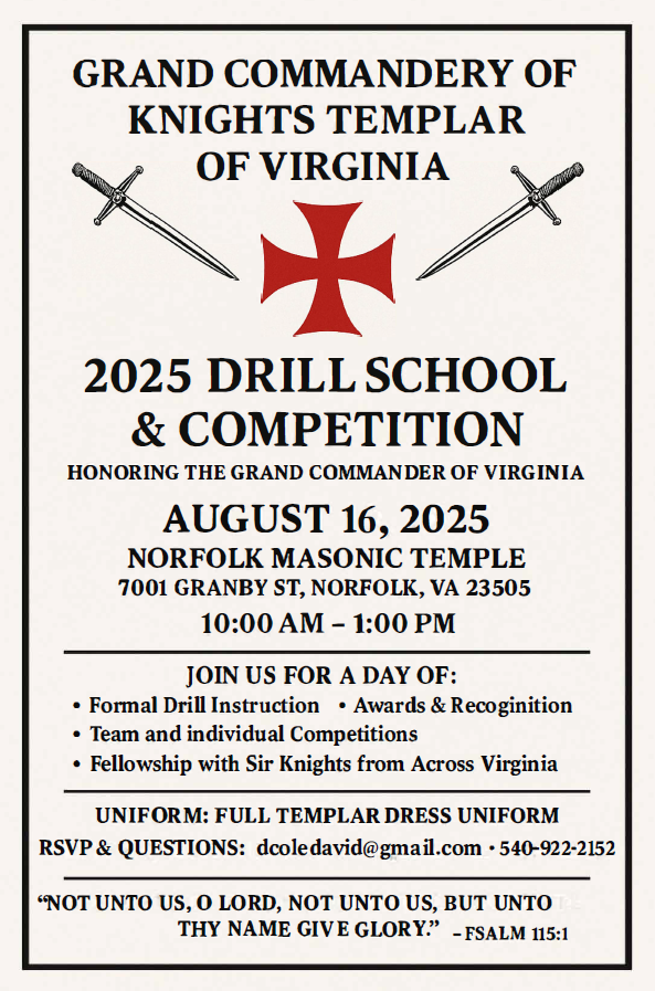 Home - Grand Commandery of Knights Templar of Virginia